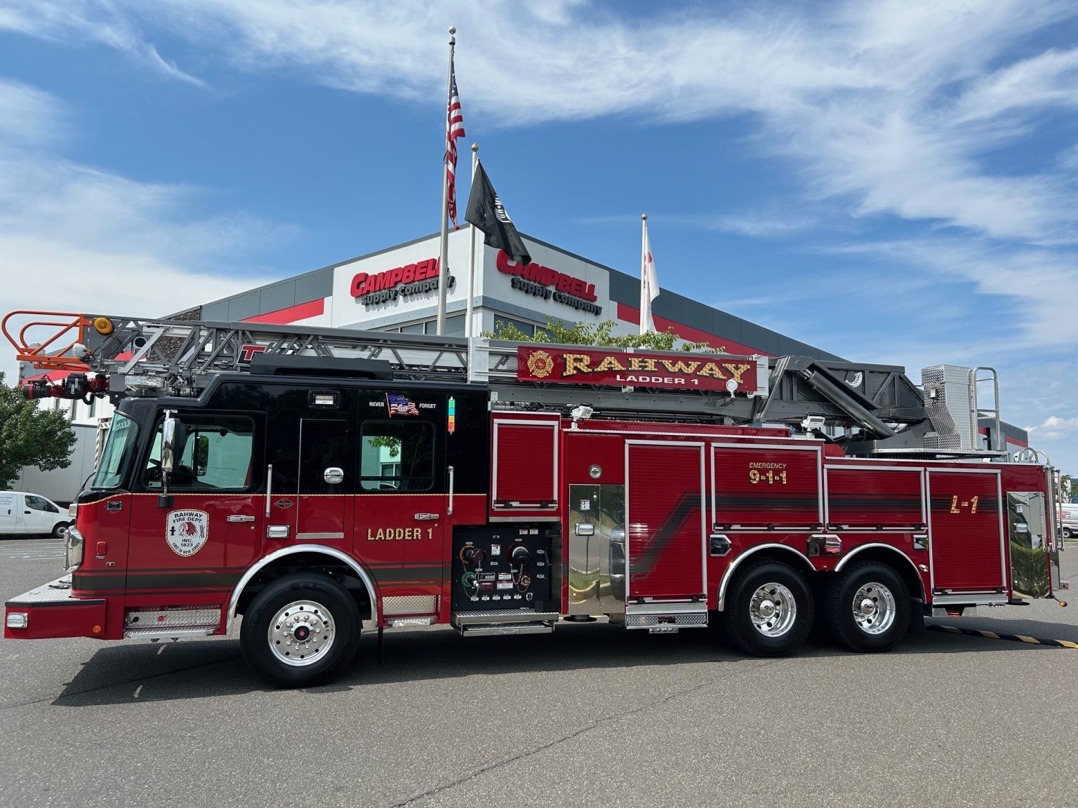 Spartan ER Metro-Star MFD Cab Delivered to Rahway Fire